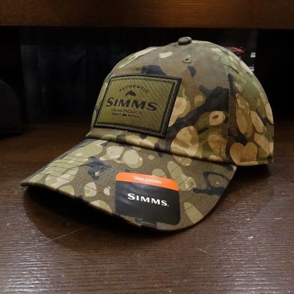 Simms | Accessories | Simms Fishing Hunting Hat Riparian Camo Cap Nwt ...